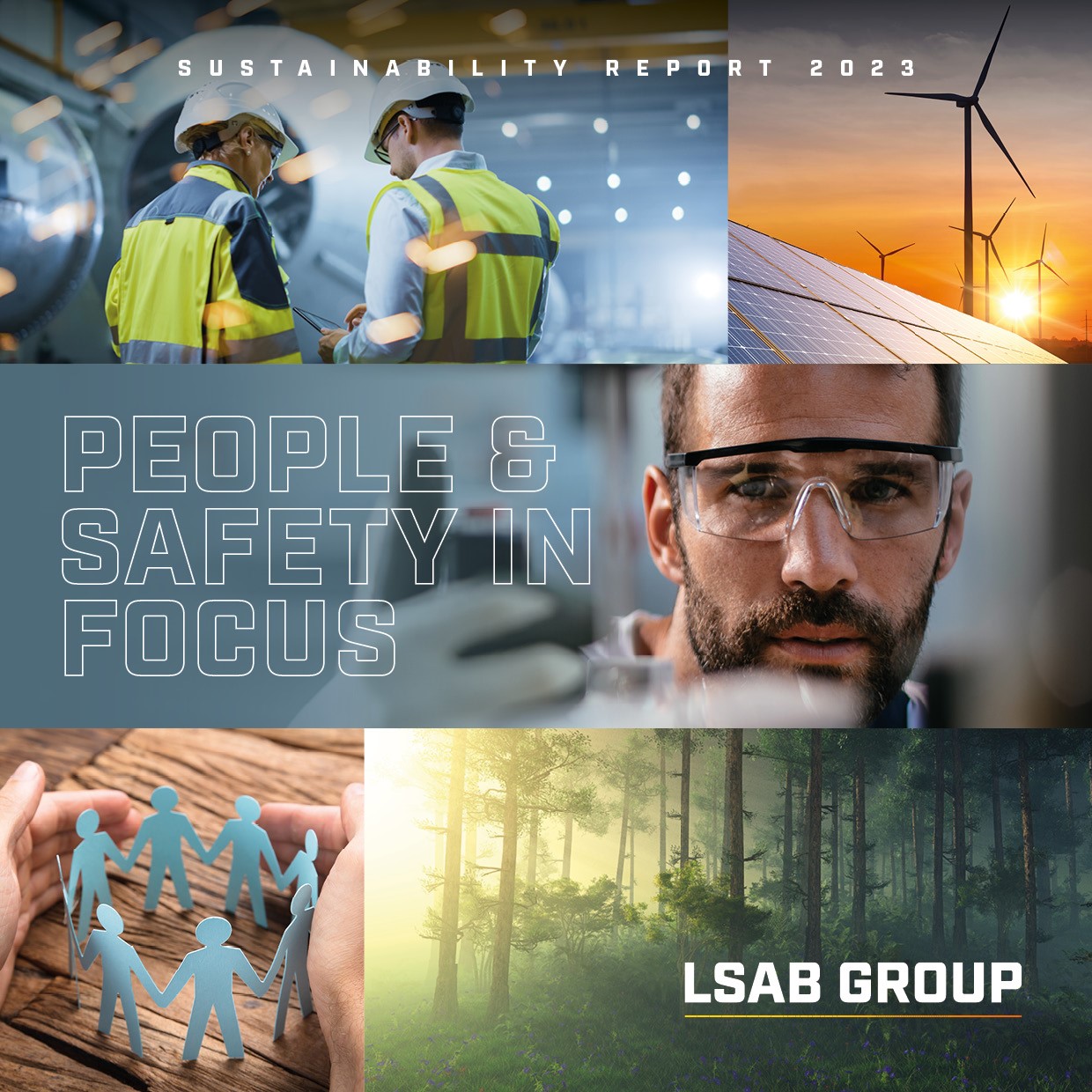 LSAB Groups Hållbarhetsrapport för 2023 - LSAB Sverige